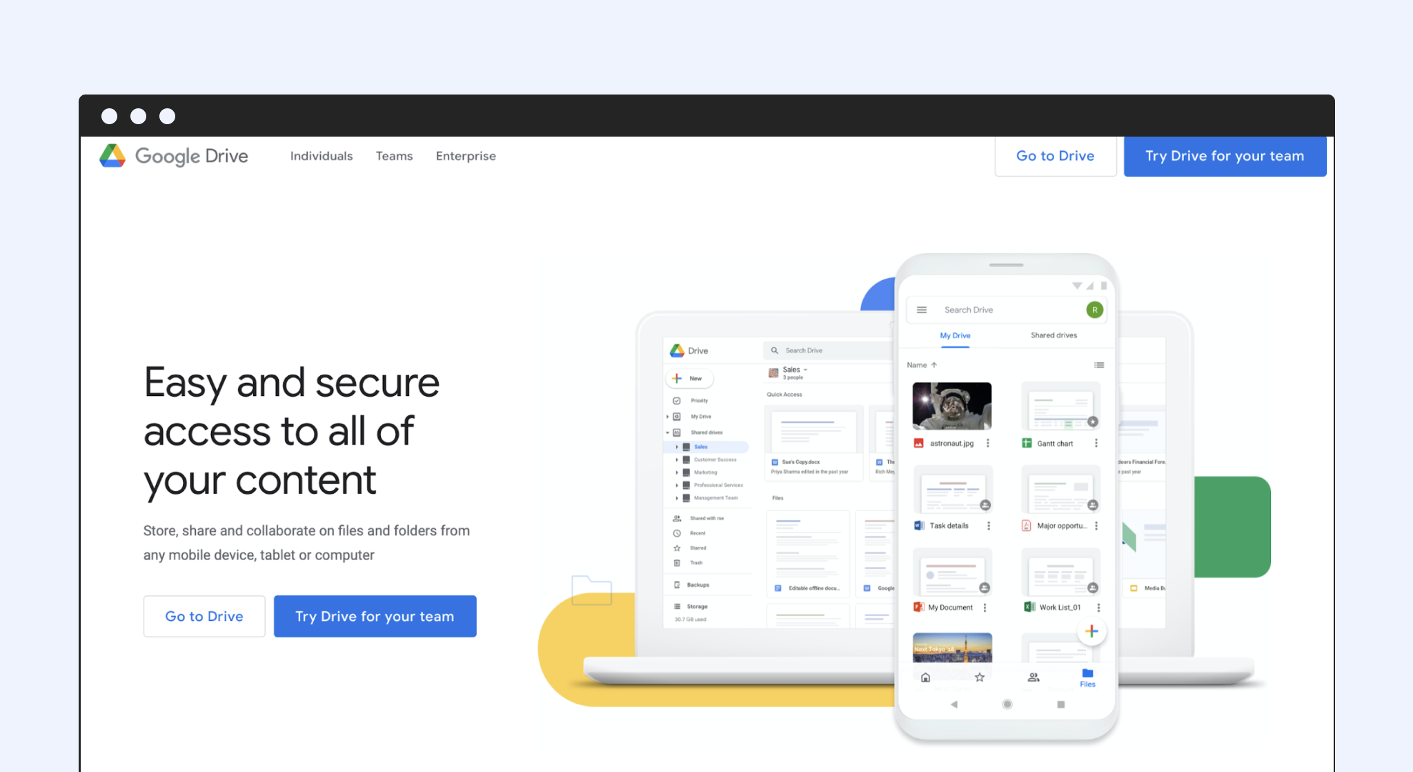 Google Drive Integration + TITAN