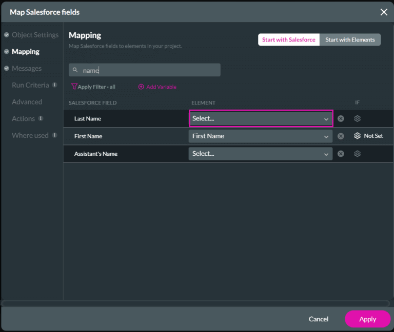 Required Field Missing Error in Titan Platform